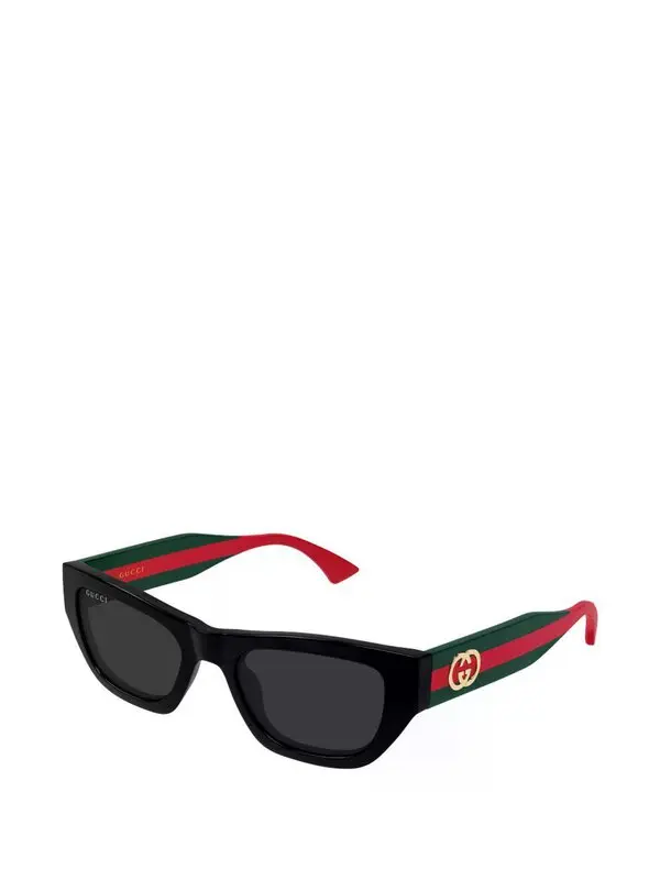 Gucci Geometric Frame Sunglasses