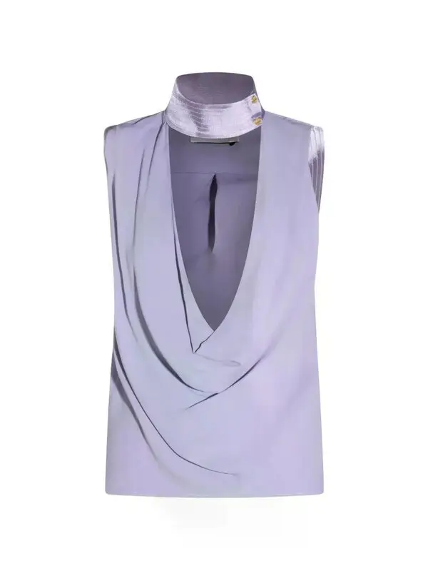 Elisabetta Franchi Collar Top