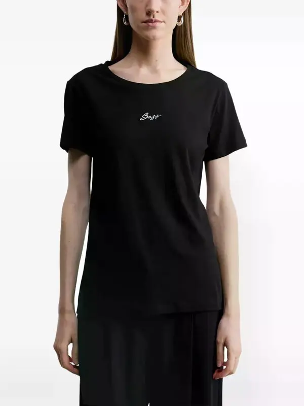 BOSS Embroidered-logo T-shirt