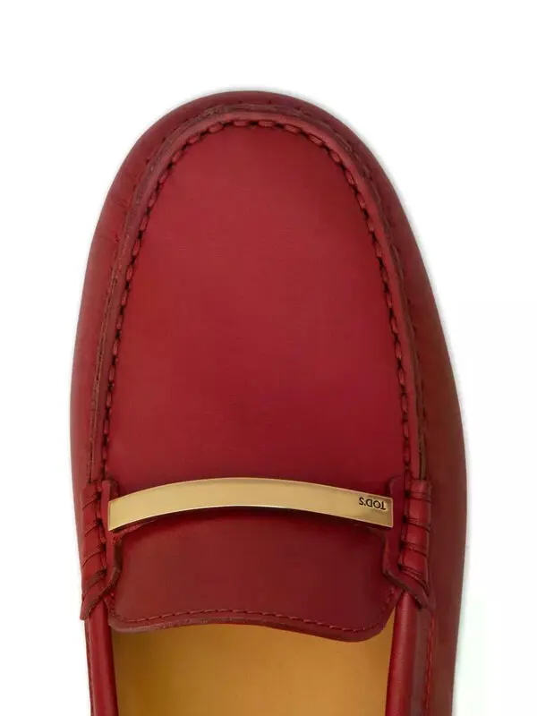 TOD'S Bar-embellishment Loafers