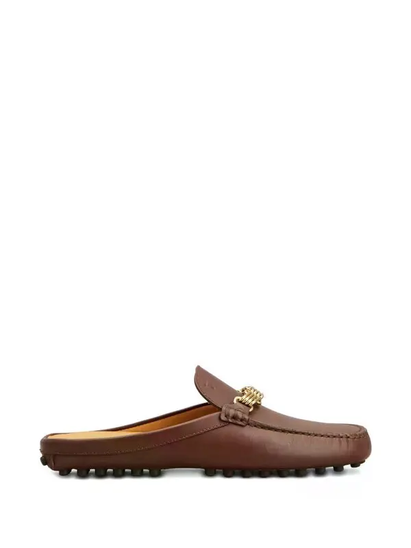 TOD'S Chain-embellishment Mules