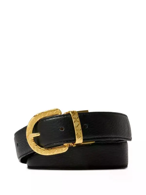 LANCEL 30mm Reversible Ardillon Belt - Black