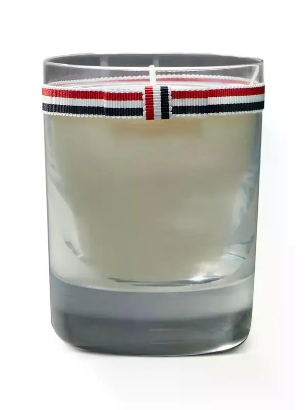 Thom Browne Grapefruit Baccarat Ribbon Candle - White