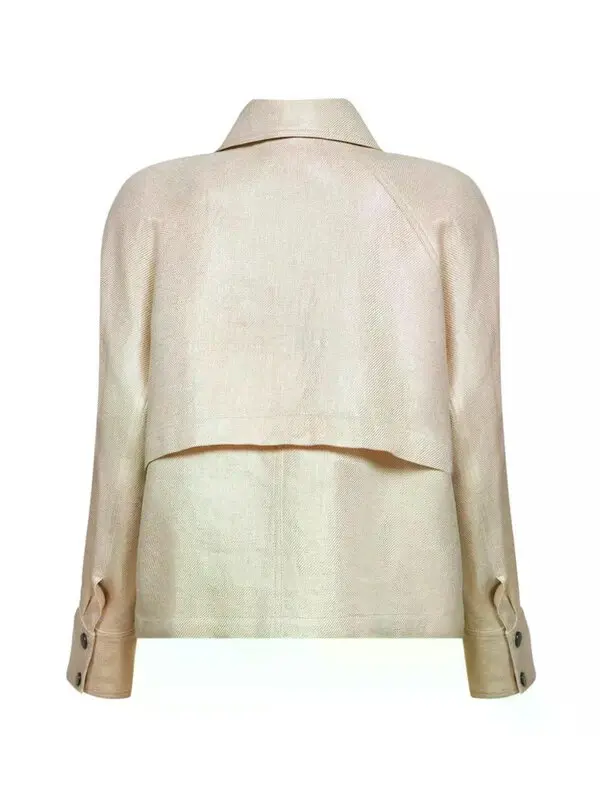 Brunello Cucinelli Buttoned Jacket - Neutrals