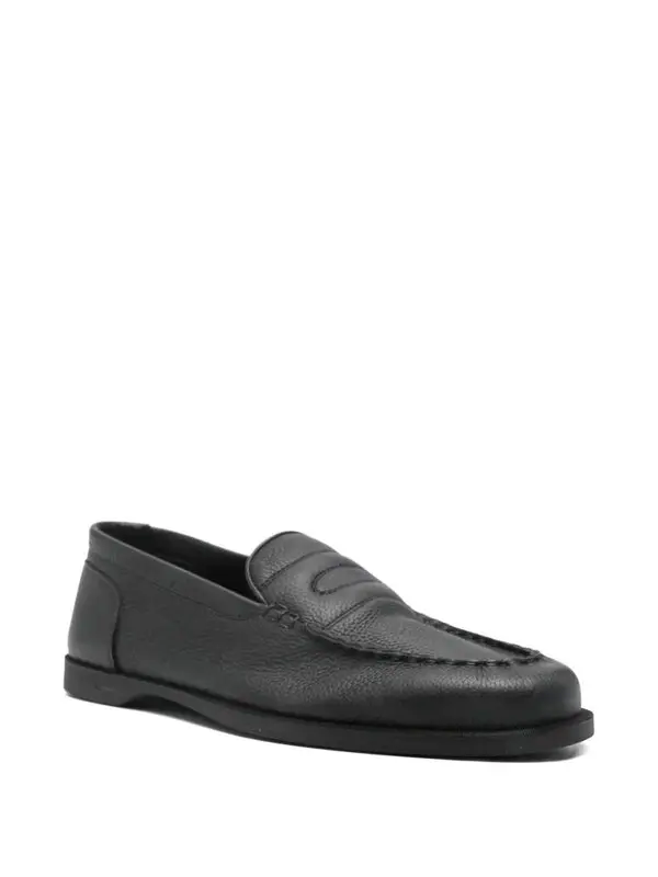 John Lobb Raised-seam Loafers