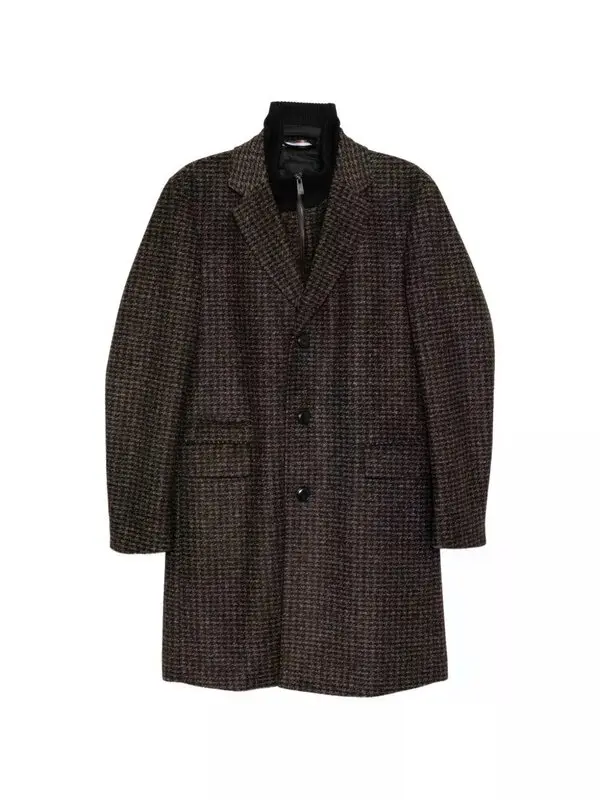 BOSS Houndstooth-print Coat