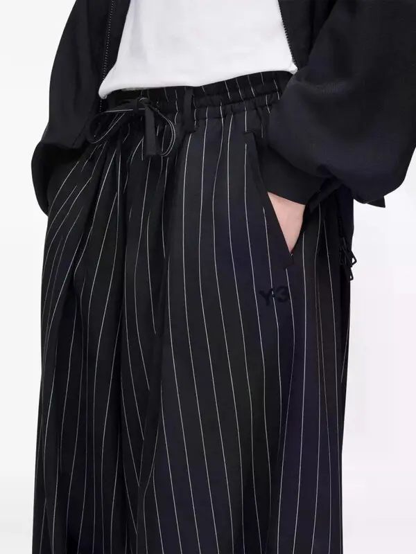 Y3 Pinstripe Trousers
