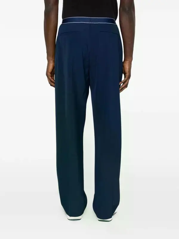 Casablanca Elasticated Waist Trousers - Blue
