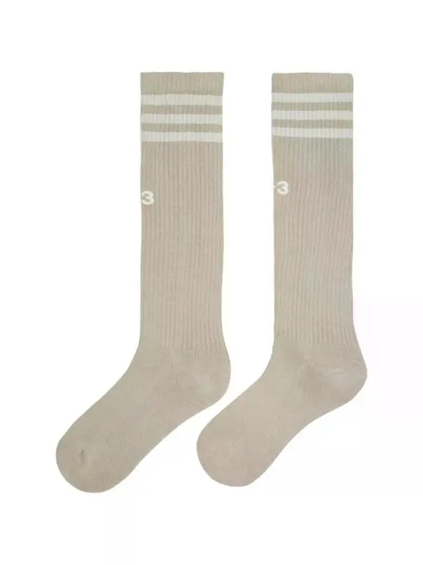 Y3 3-stripes Socks - Neutrals