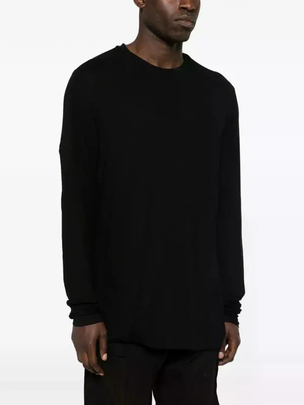 THOM KROM Long Sleeve Crew Neck Sweater