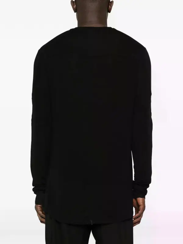 THOM KROM Long Sleeve Crew Neck Sweater