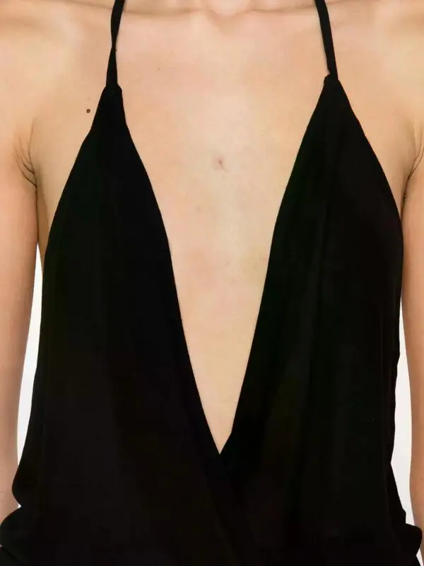 Rick Owens V-neck Sleeveless Top