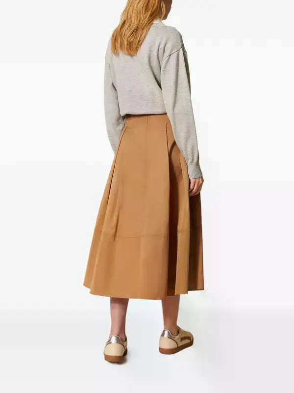 TWINSET Midi Pleated Skirt