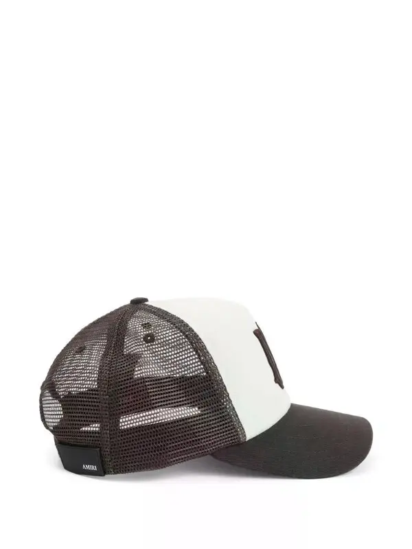 Amiri Logo-embroidered Baseball Cap - White