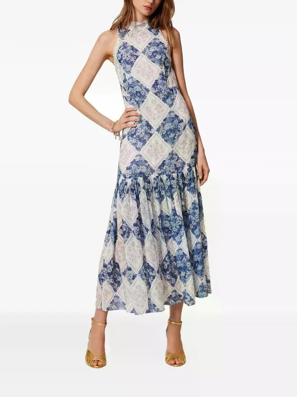 TWINSET Floral-print Maxi Dress