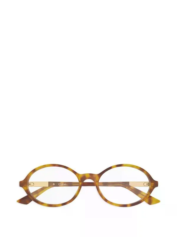 Chloé Oval-frame Eyeglasses - Brown
