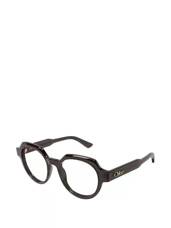 Chloé Round-frame Glasses - Grey