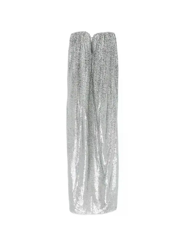Stella McCartney Metallic-effect Maxi Dress