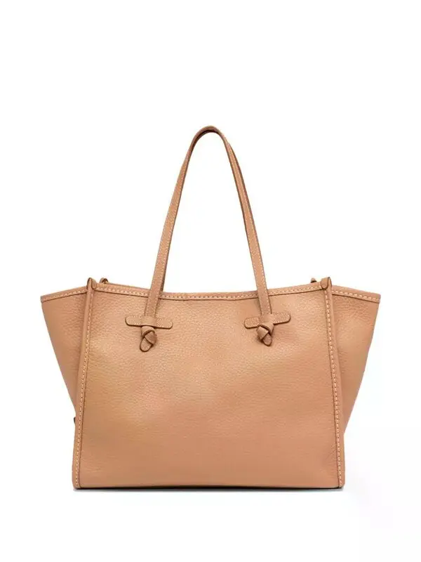 GIANNI CHIARINI Marcella Top Handle Tote Bag - Brown