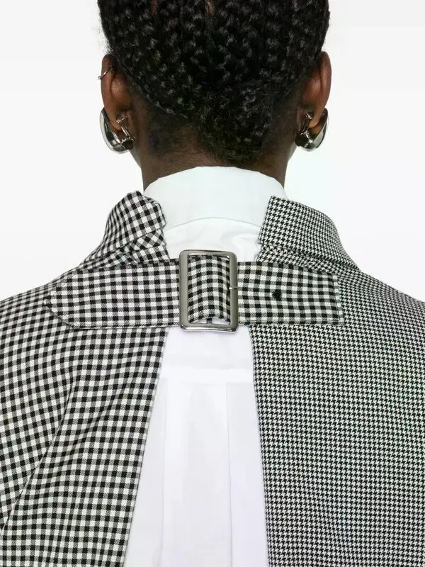 Comme Des Garçons Checked Blazer