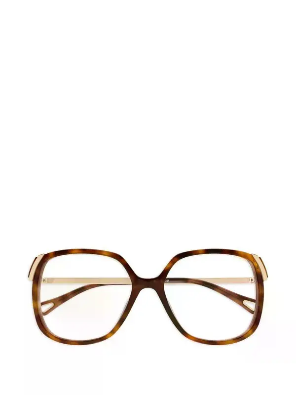 Chloé Square-frame Eyeglasses - Brown