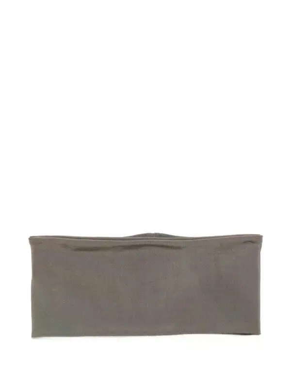 Rick Owens Metallic Effect Bandeau Top