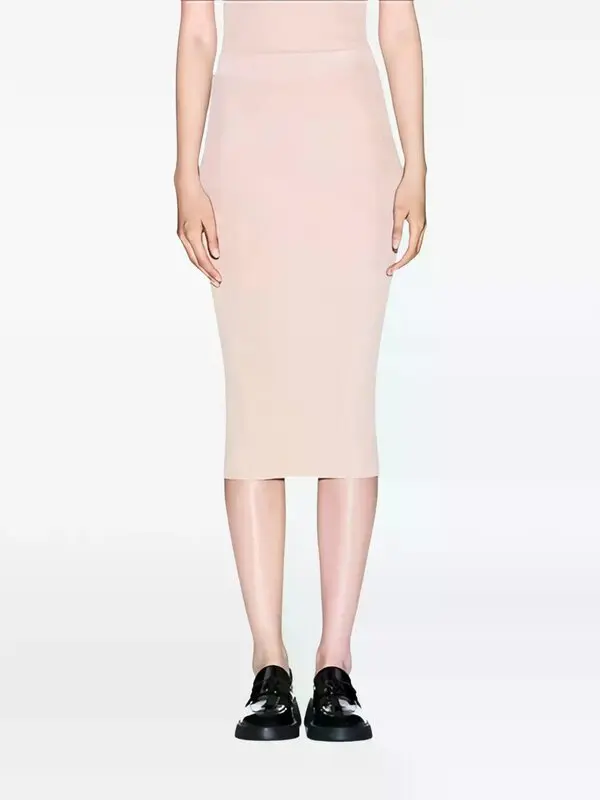 Armani Exchange Knitted Midi Skirt