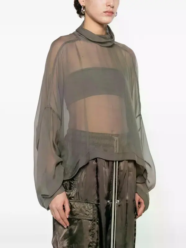 Rick Owens Funnel-neck Top