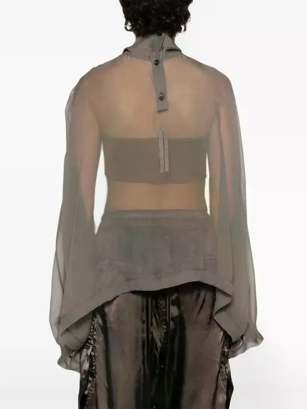 Rick Owens Funnel-neck Top