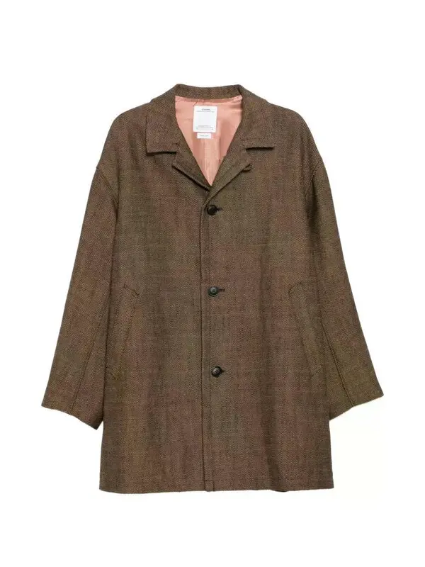Visvim Tweed Trench Coat