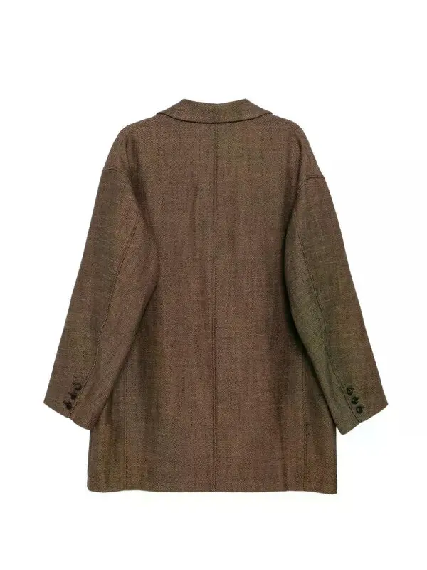 Visvim Tweed Trench Coat