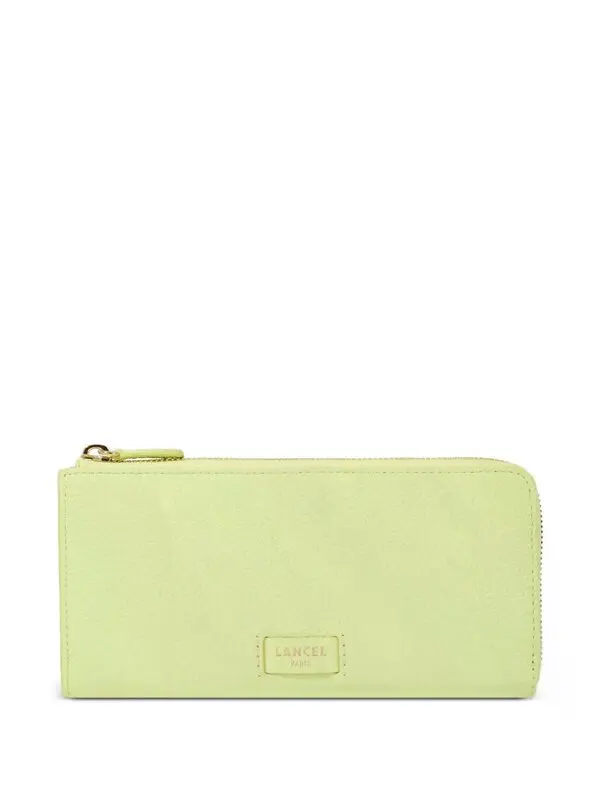 LANCEL Slim Zipped Wallet - Yellow