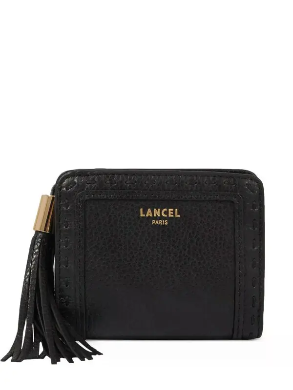 LANCEL Medium Zipped Compact Wallet - Black