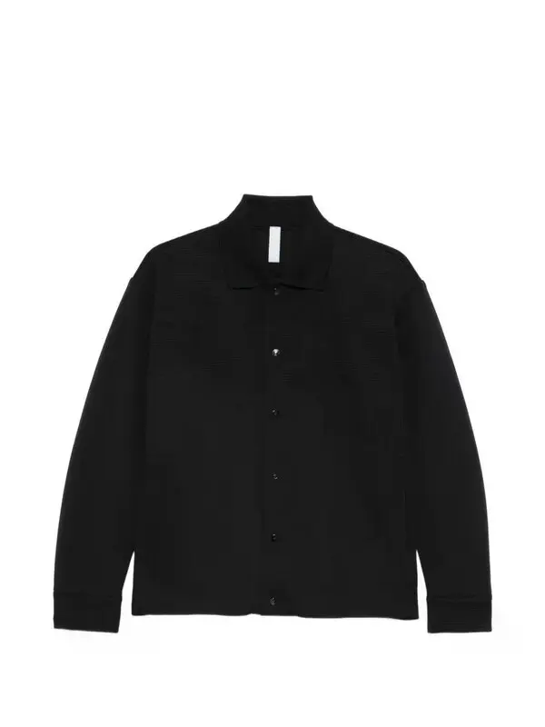 CFCL Knitted Shirt Jacket - Black