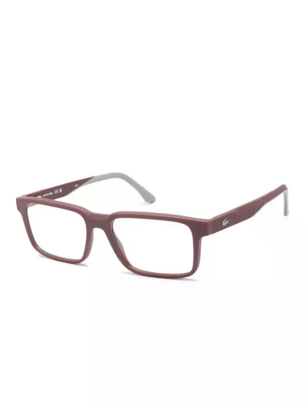 Lacoste Two-tone Rectangle-frame Glasses
