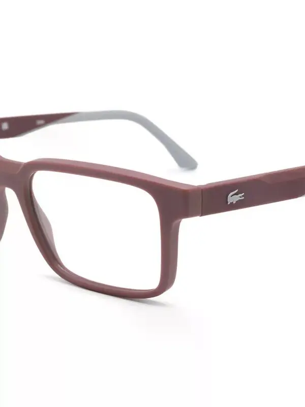 Lacoste Two-tone Rectangle-frame Glasses