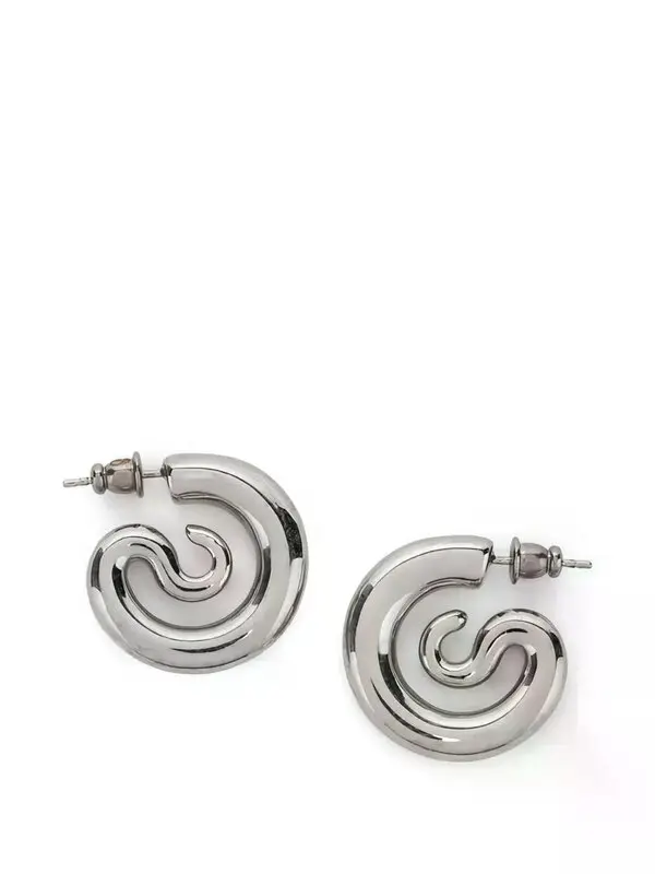 PANCONESI Extra Small Serpent Earrings - Silver