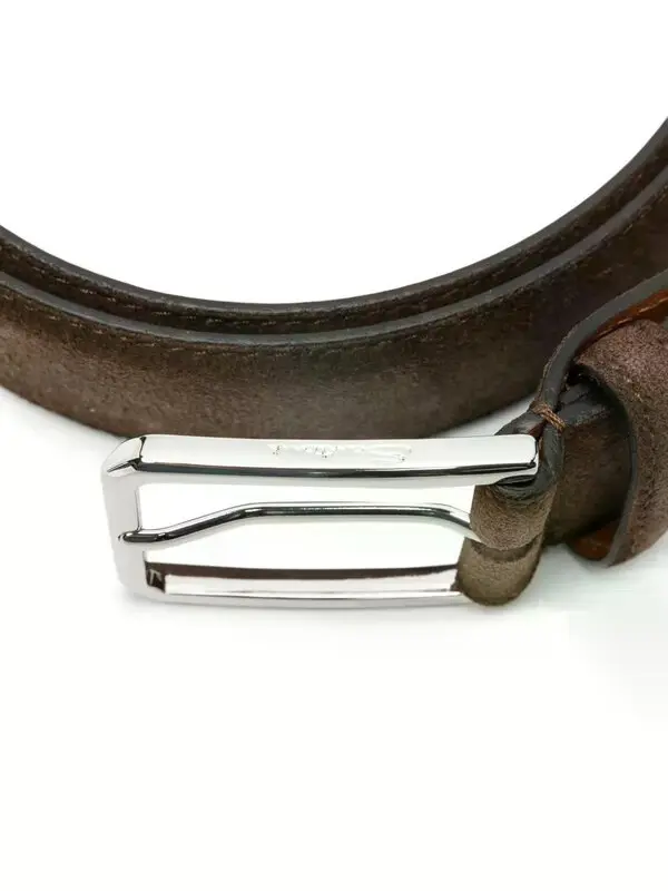 Santoni Suede Belt