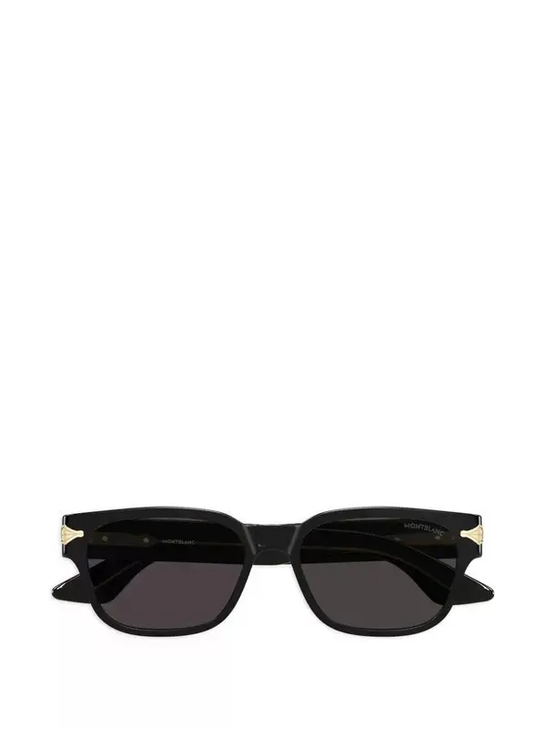 Montblanc Square Frame Sunglasses - Black