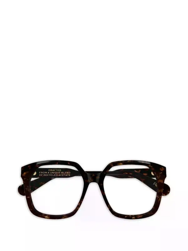 Chloé Square-frame Glasses - Brown