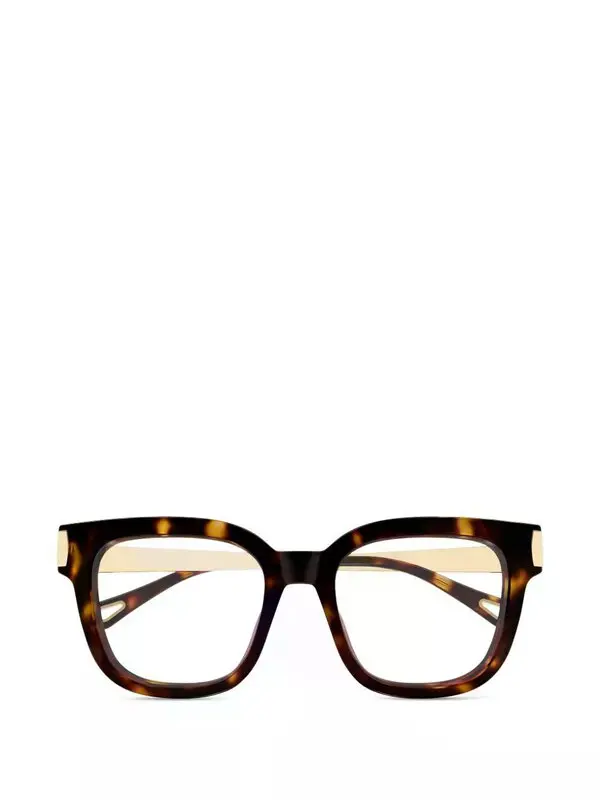 Chloé Square-frame Glasses - Brown