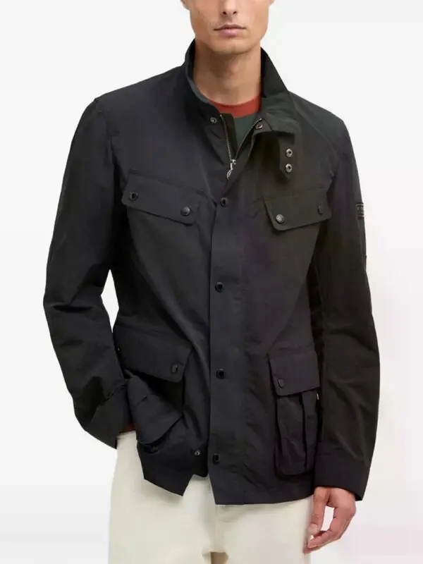 BARBOUR INTERNATIONAL Buttoned Chest-pocket Coat