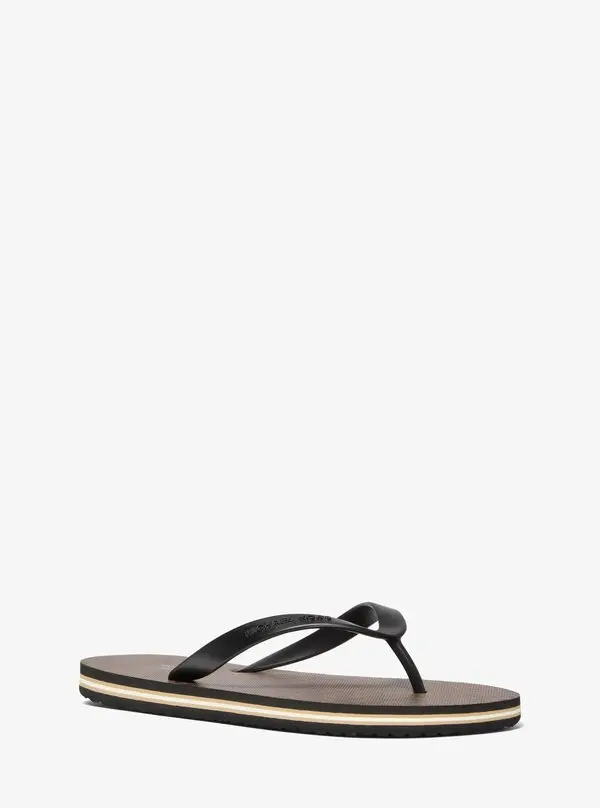 Michael Kors Travis Logo Flip-flop - Brown