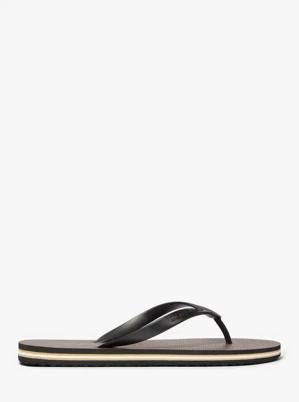 Michael Kors Travis Logo Flip-flop - Brown