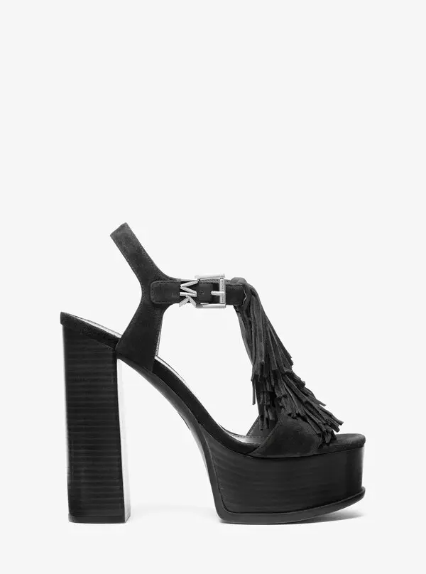 Michael Kors Indra Platform Sandal - Black