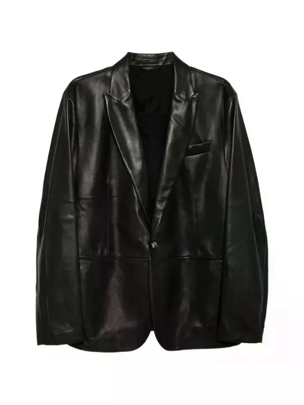Giorgio Armani Leather Blazer