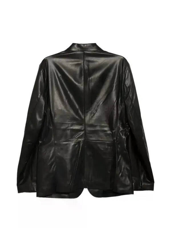 Giorgio Armani Leather Blazer