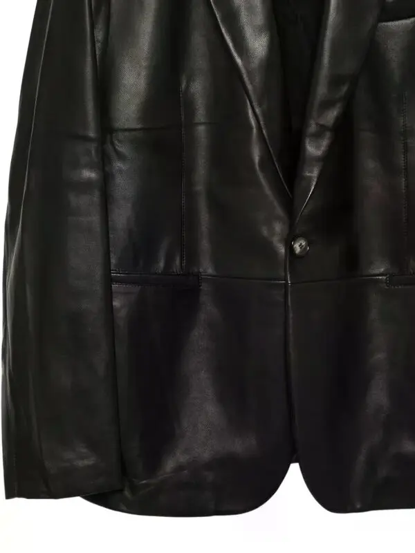 Giorgio Armani Leather Blazer