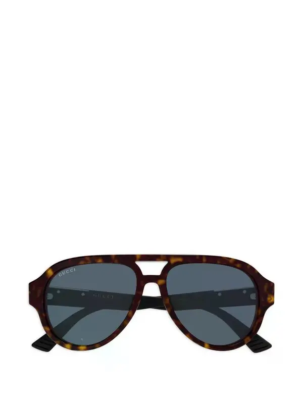 Gucci Pilot Sunglasses - Brown