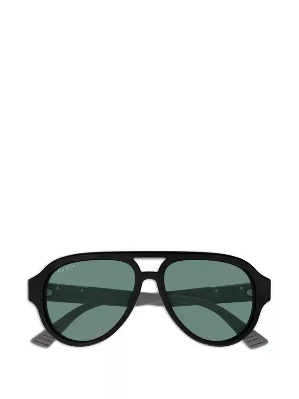 Gucci Pilot Frame Sunglasses - Black
